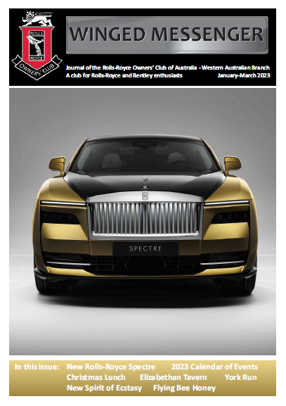 Winged Messenger | Rolls-Royce Owners' Club of Australia (WA Branch Inc)